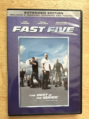 Fast Five (DVD, 2011) | eBay