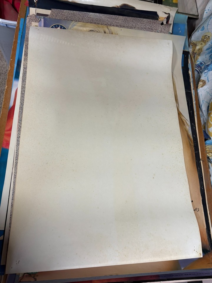 #319 Vintage Poster 32x22 1989 Sexy Blonde Cindy Margolis Topless Juke Box PinUp | eBay