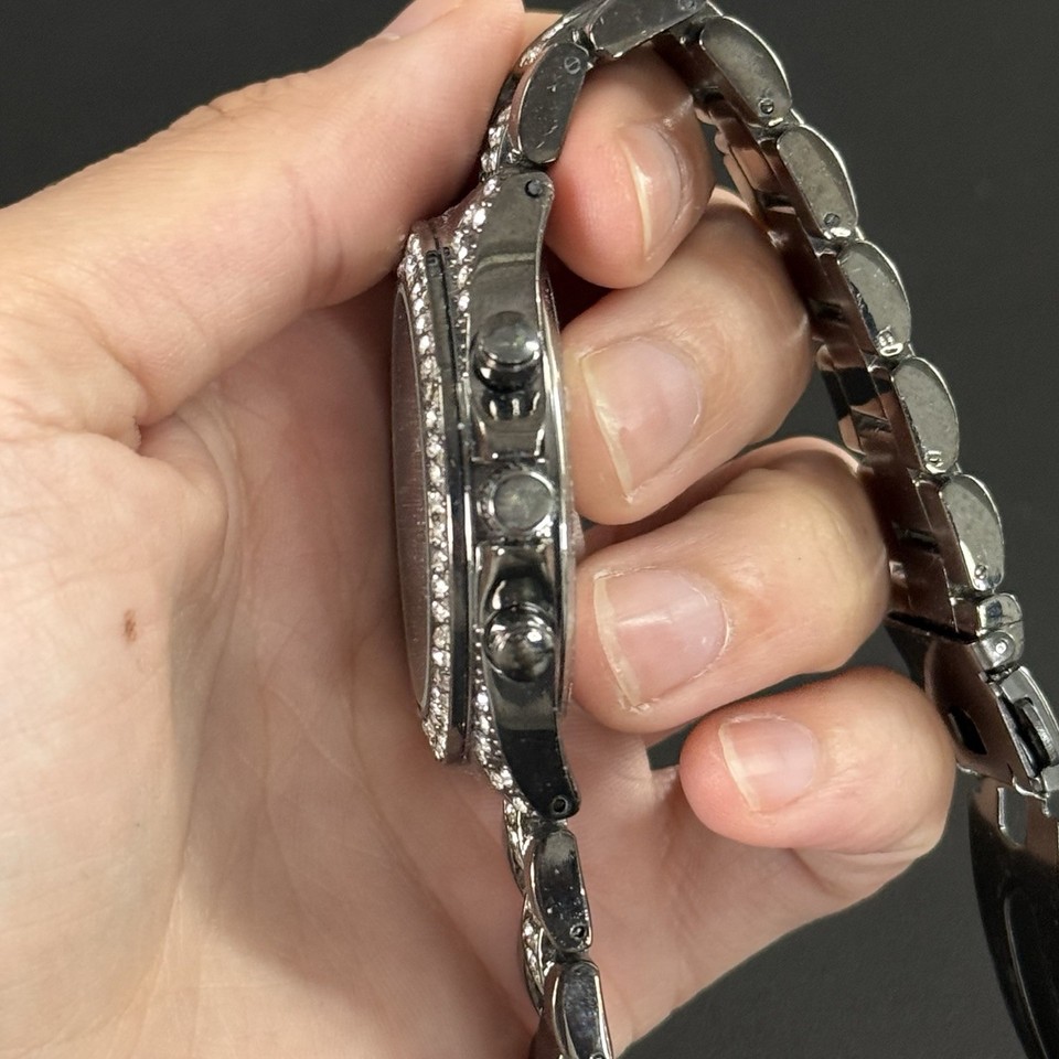 Bebe Watch Woman’s Crystal Accent Watch | eBay