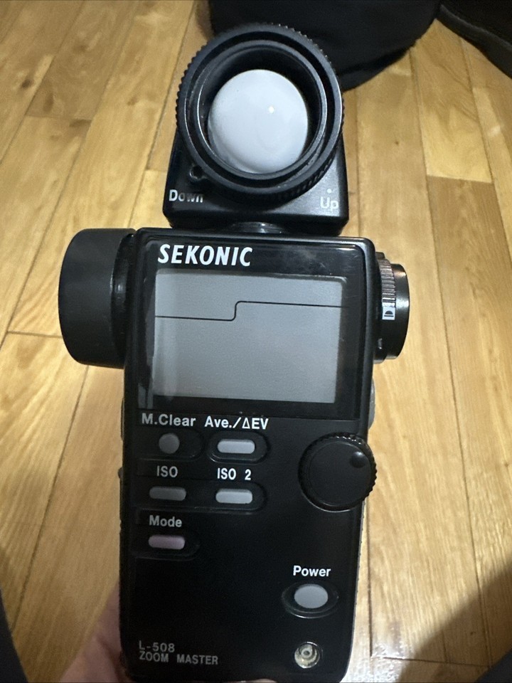 Sekonic L-508 Zoom Master Digital Ambient/Flash/Spot Light Meter ...