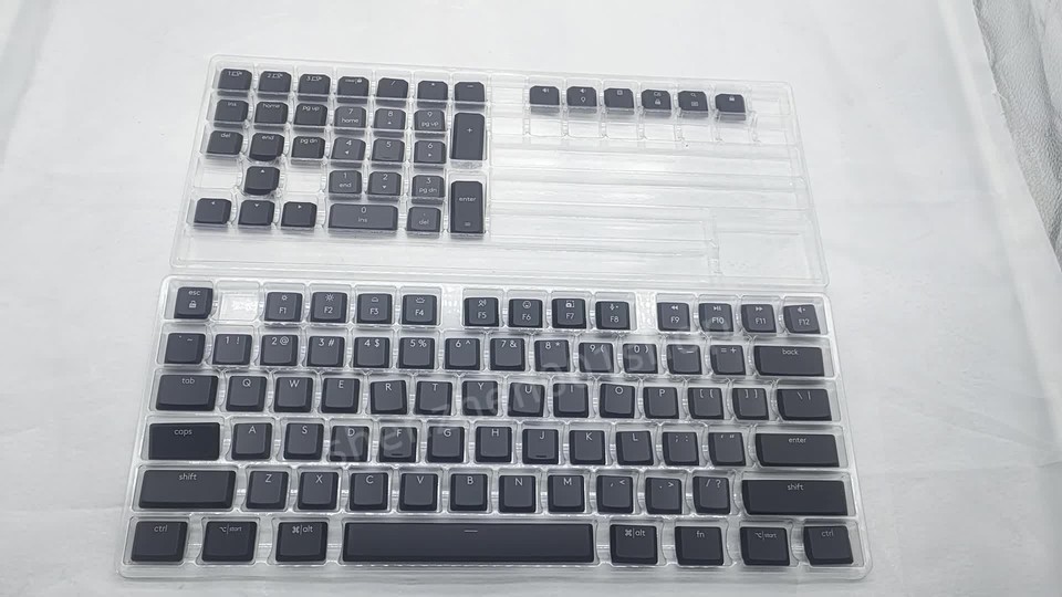 Logitech MX Mechanical SINGLE REPLACEMENT KEYBOARD KEYCAPS Graphite ash ...