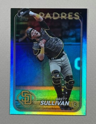 Brett Sullivan - 2024 Topps Update #US34 - Rainbow Foil - San Diego ...