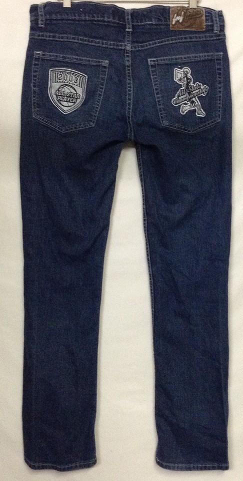 FNF Womens 11/12 Jeans Allstate Championship Logo Patches On Front And ...