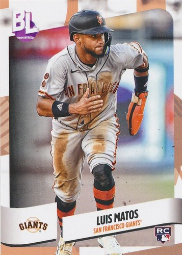 #187 LUIS MATOS 2024 Topps Big League Baseball RC SAN FRANCISCO GIANTS ...