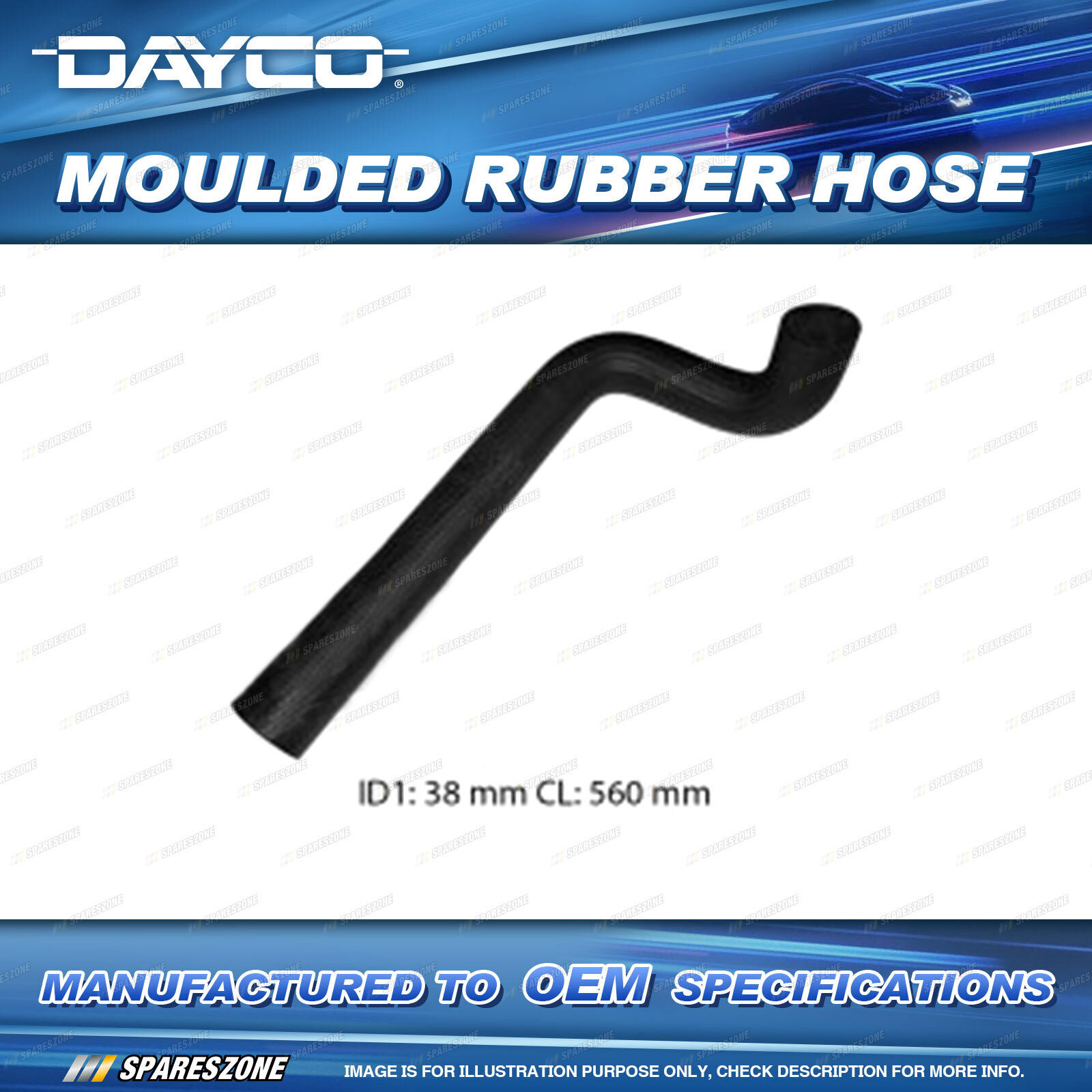 Dayco Upper Radiator Hose for Chrysler Valiant VG VJ Charger VH VJ | eBay