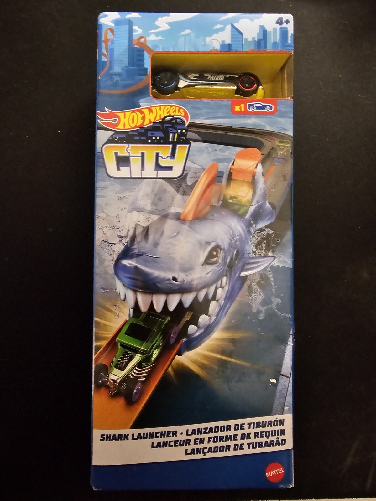 HOT WHEELS Shark Launcher City Series 2021 Mattel Cars New 887961924350 ...