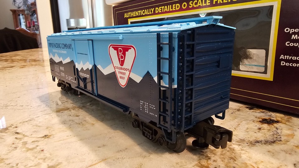 MTH MT-9400L MNX Pepper Packing 40' Steel Reefer #2319 | eBay