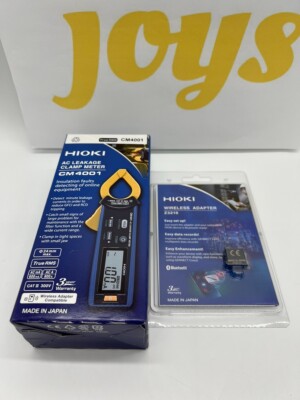 Hioki CM4001 AC Leak Clamp Meter & Z3210 Wireless Adapter Set from JP ...