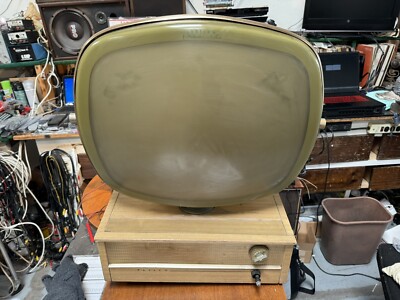 1959 Philco PREDICTA "Holiday" Swivel Table TV Model G4242 | eBay