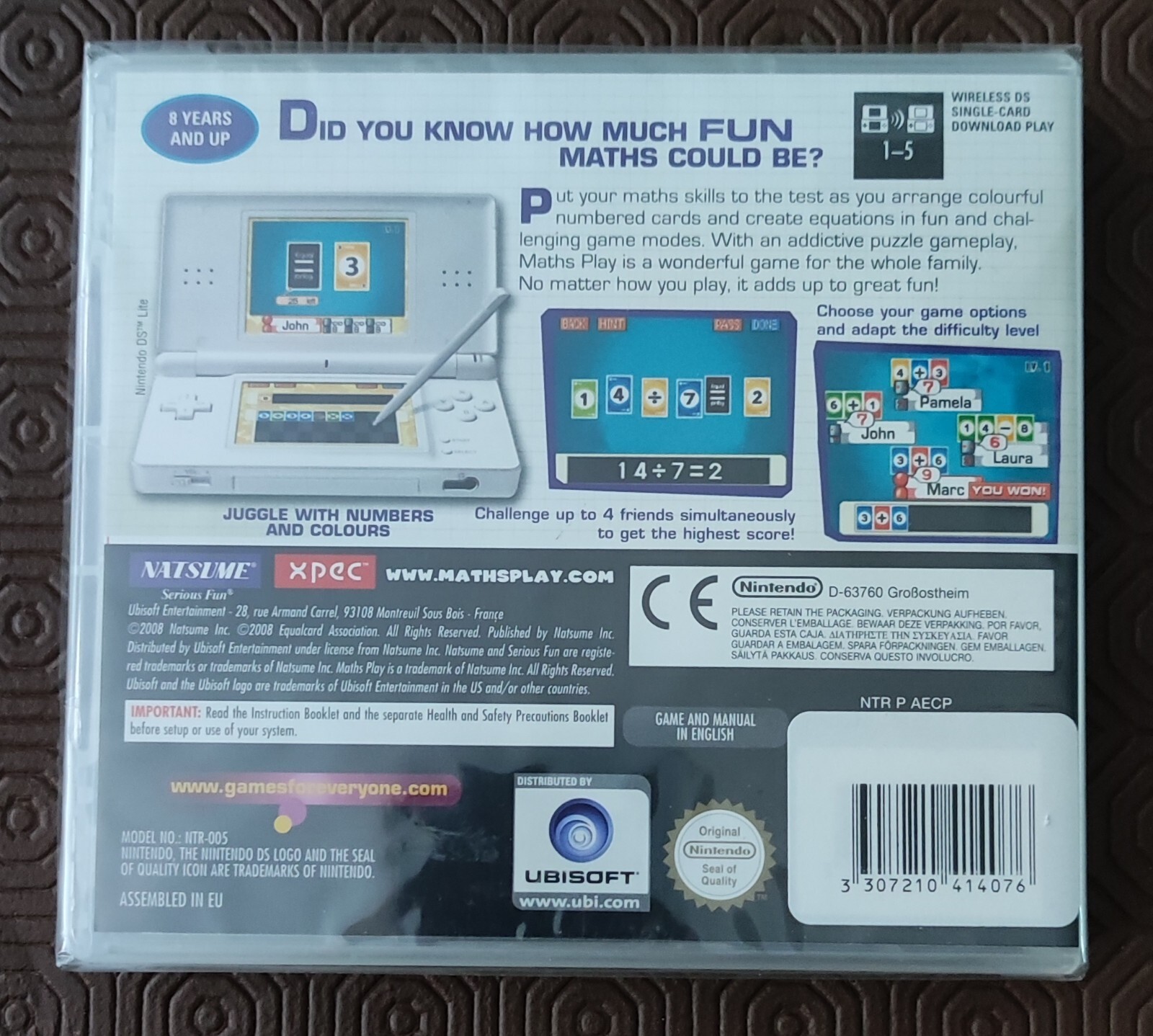 Maths Play (Nintendo DS, 2008) - European Version for sale online | eBay