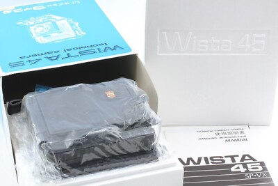 [ Unused / Box ] Wista 45 VX 4x5 Large Format Field Film Camera Black ...