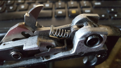 Remington Trigger (Sear) Spring - Reduce pull on 870, 1100, 1187, 552 ...