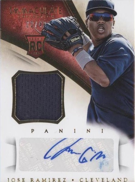 2014 Panini Immaculate Collection - Rookie Autograph Material #115 Jose ...