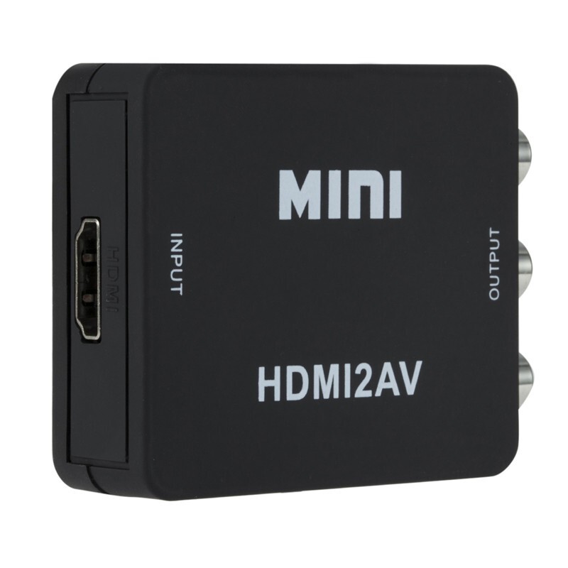 HDMI To RCA Converter Cable HDMI2AV Adapter 3RCA 1080P Composite HD ...