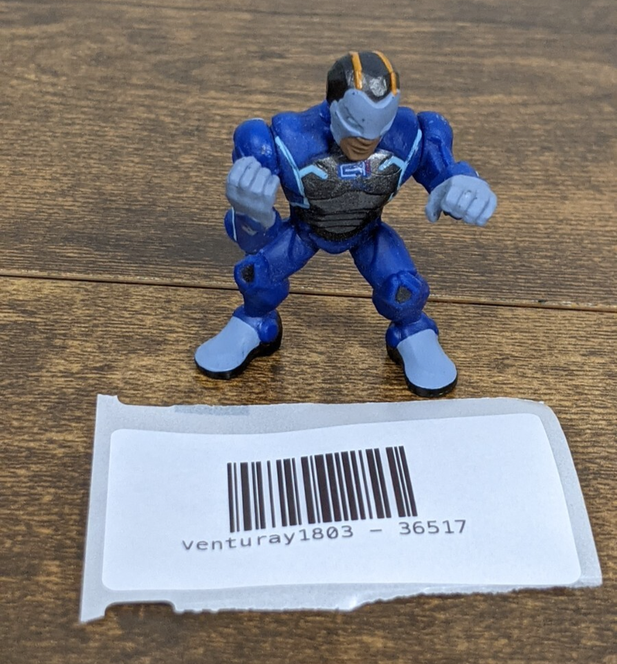 DC Comics Cyborg Blue Armor Action Figure – Collectible Superhero Toy ...