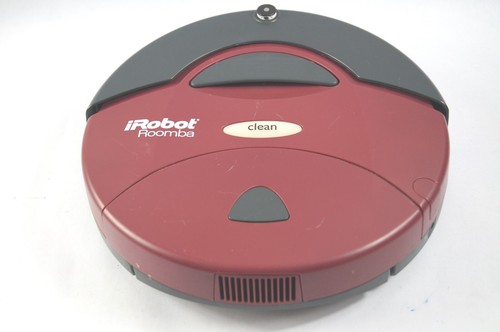 iRobot Roomba 4000 Red Robotic Vacuum Cleaner w Battery No Charger PoR ...