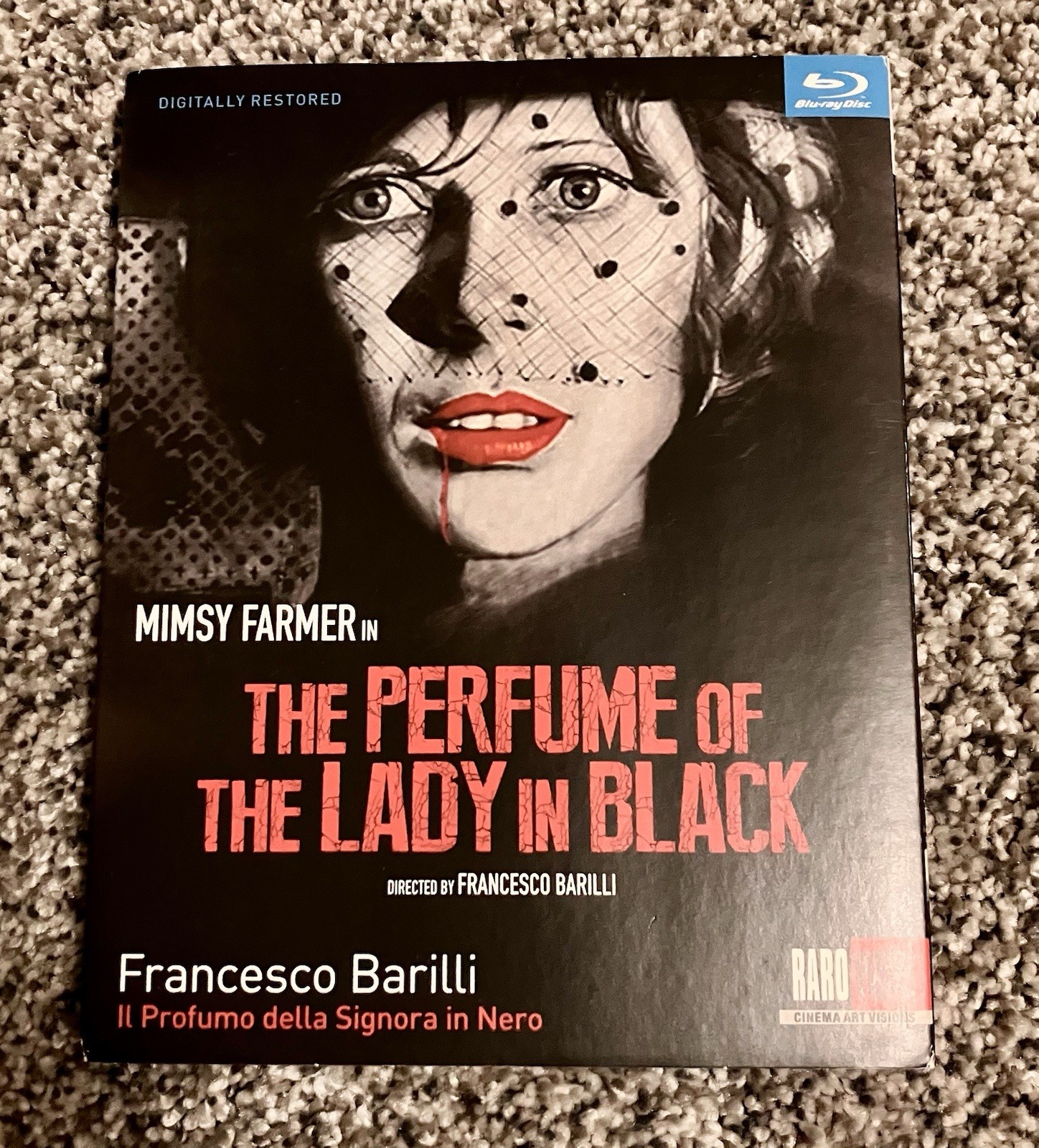 The Perfume of the Lady in Black (Blu-ray, 1974) Raro Video w Slipcover ...