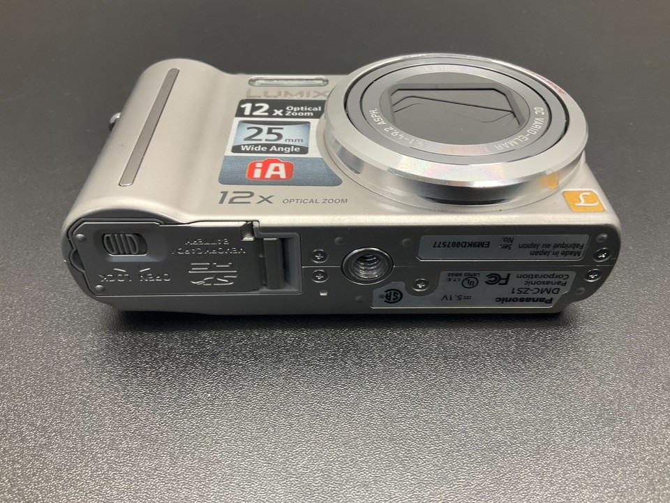 Panasonic LUMIX DMC-ZS1 12X Zoom Digital Camera Silver | eBay