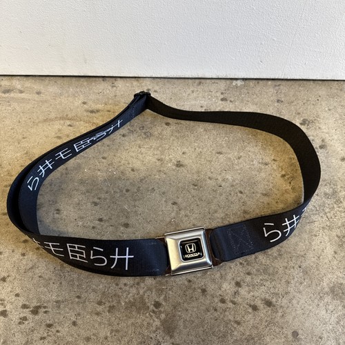 Honda Buckle Down Sheesh Buckle Web Belt Size Reg-24’-38’ Kanji ...