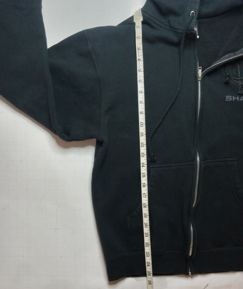 Vintage Authentic Article Shady LTD USA Full Zip Hoodie Sweatshirt ...