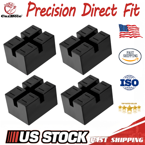 New Universal Slotted Frame Guide Rail Clamp 4PCs Pinch-Weld Blocks ...