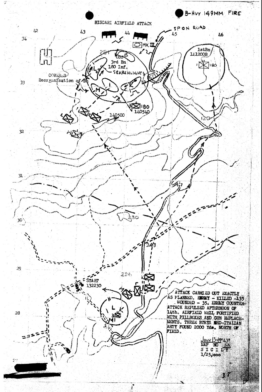 65 Page 1943 45th Infantry Division in the Sicilian Campaign Study on ...