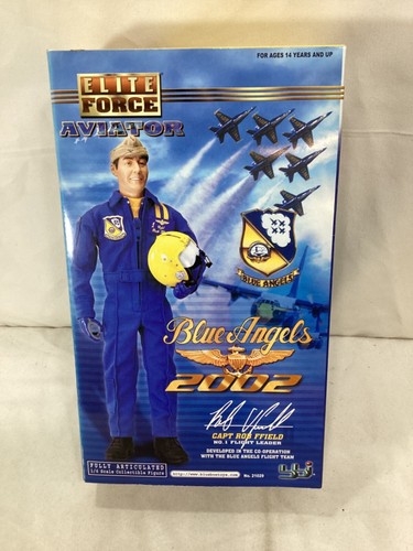 Elite Force Aviator Navy Blue Angels Capt Rob FField Doll Figure Sealed ...