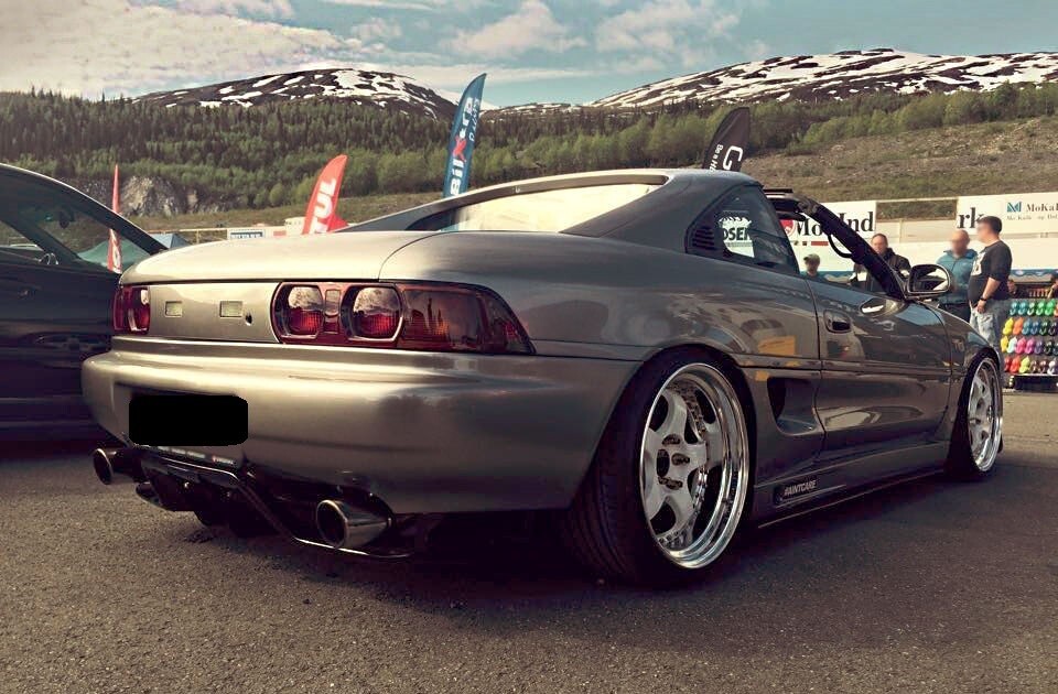 Toyota MR2 SW20 Top Secret look rear bumper diffuser / undertray ...