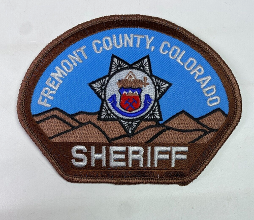 Fremont County Sheriff Colorado Patch A2b | eBay
