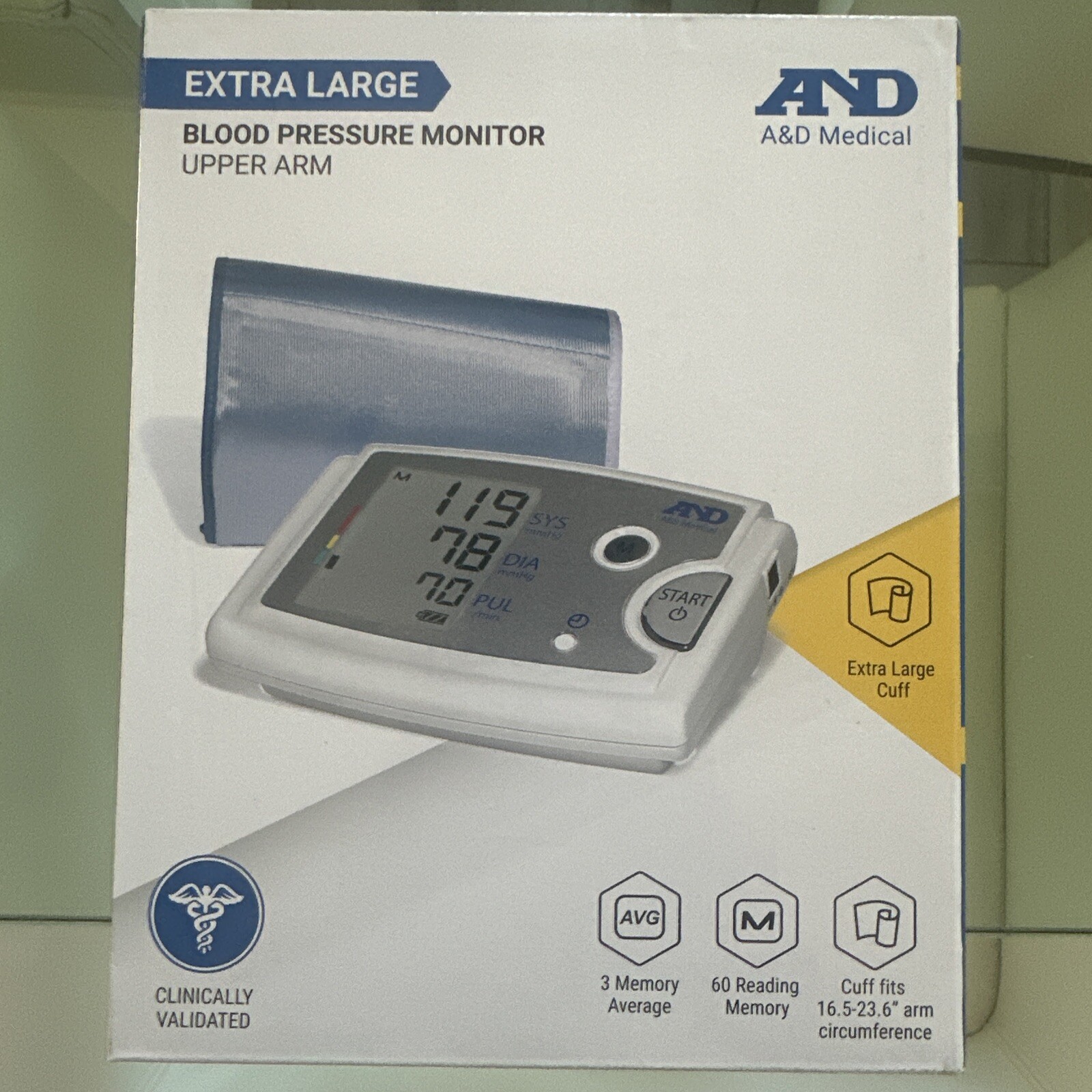 Lifesource Blood Pressure Monitor Extra Large Arms (UA-789AC ...