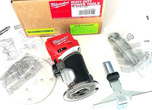 Milwaukee M18 Fuel 2723-20 Cordless Compact Router - Black for sale ...