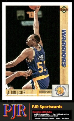 Alton Lister 1991-92 Upper Deck #316 Golden State Warriors | eBay