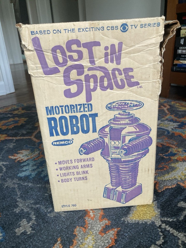 1966 Remco Lost In Space Robot & Box | eBay