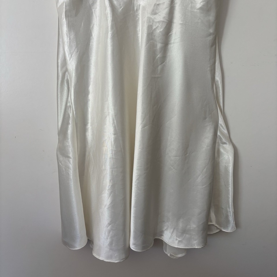 Vintage Victoria’s Secret Satin Ivory Negligee Size Medium Sequins | eBay