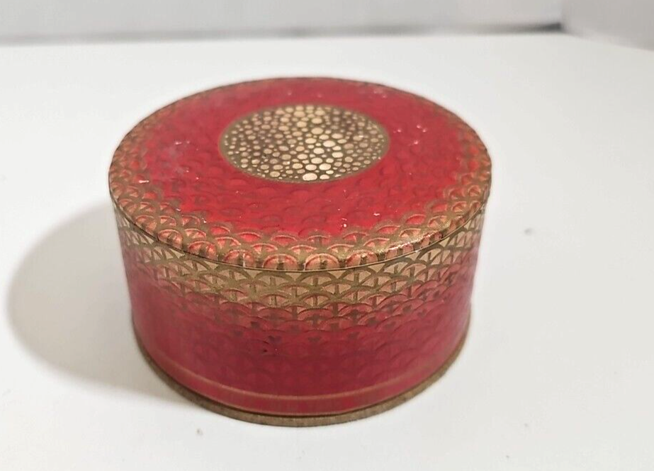 VINTAGE COTY AIR SPUN Beauty Facial Powder Box w Soleil D'or L’AIMANT ...