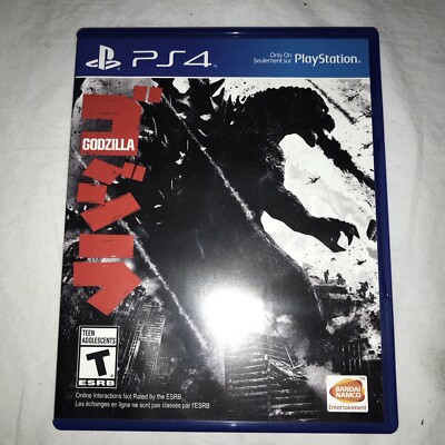 Godzilla (PlayStation 4, 2015) PS4 Immaculate! Original Case Played ...