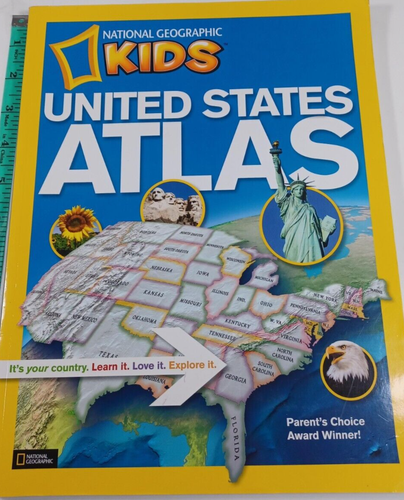 National Geographic Kids United States Atlas - Paperback - GOOD 2012 ...