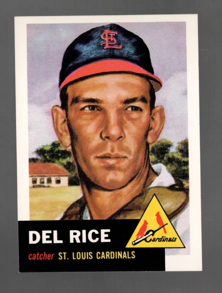 1991 Topps Archives 1953 #68 Del Rice Mint | eBay