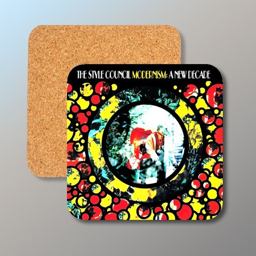The Style Council - Modernism A New Decade - Cork Backed Coaster - FREE ...