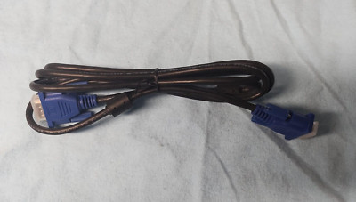 5 FT 15 PIN SVGA SUPER VGA Monitor M M Male 2 Male Cable BLUE CORD FOR ...