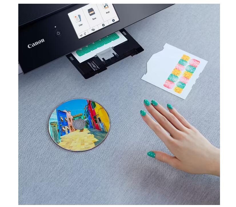 Canon PIXMA HOME TS8360 4-in-1 Wi-Fi Inkjet MFP Printer A4 CD PRINT ...