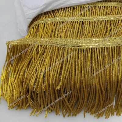 20 meters Gold Bullion Wire Fringe Trim "5+1cm" Military Uniform ...