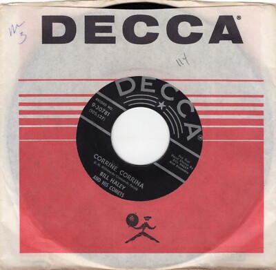 Bill Haley And His Comets – Corrine, Corrina 1958 Decca Rock & Roll VG+ ...
