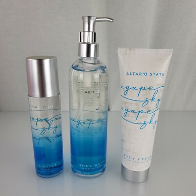Altard Altar'd State Agape Sky Fragrance Scent Body Cream Wash Mist Set ...