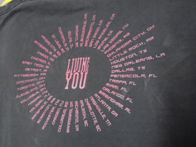 RARE Boston TOUR SHIRT 2xl rock Livin' For You WALK ON Giuffria ...