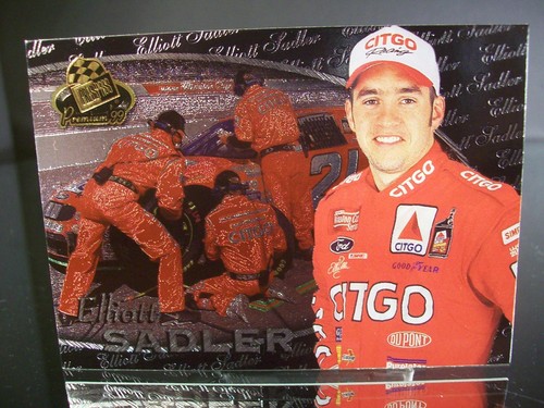 Rare Elliott Sadler #21 Citgo Press Pass Premium 1999 Card #22 | eBay
