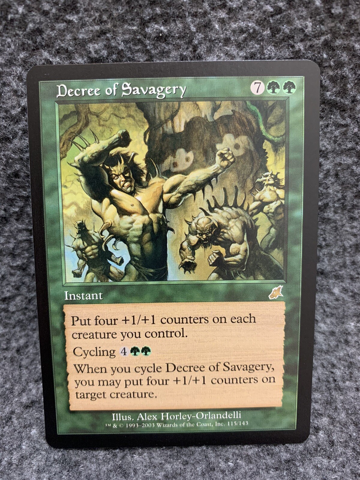 Decree of Savagery MTG [Scourge] Magic The Gathering Rare Card | eBay
