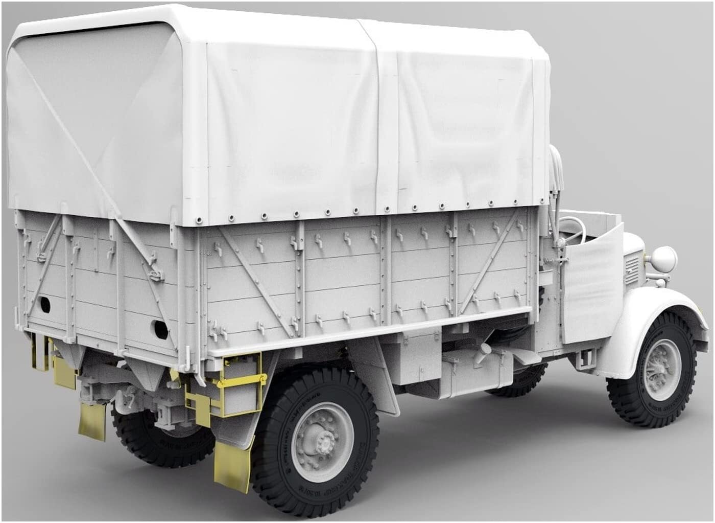 1/35 WWII British Army Open Cab 30-cwt 4x2 GS Truck Model Kit ...