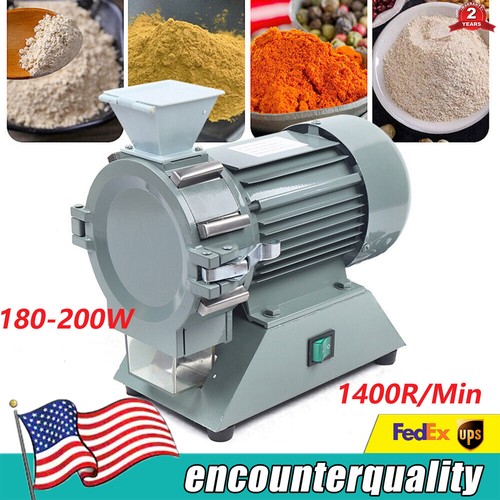 Electric Plant Milling Machine Mini Grain Mill Grinder Soil Pulverizer ...
