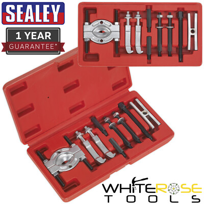 Sealey Mini Bearing Separator Set 9pc Yoke Extension Gear Puller ...
